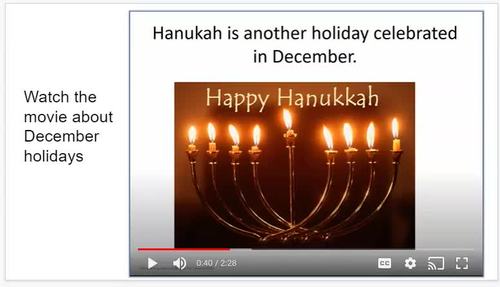 Kwanzaa Hanukkah Christmas Holidays for Special Education PRINT and DIGITAL