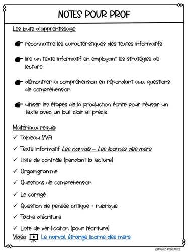 French reading comprehension activities la compréhension de lecture le ...