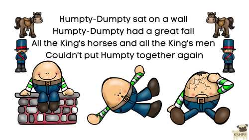 MUSIC: Nursery Rhymes - Humpty Dumpty by K5 Hidden Peak Education