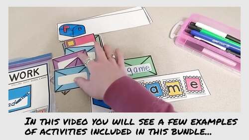 Spelling, Sight Words, & Word Work Activity Bundle | FOR ANY LIST
