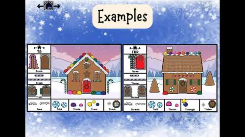 Build a Gingerbread House BOOM Cards™ K, G, T, D, H Sounds - Articulation