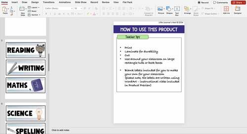 Editable Classroom Labels - Book Box/Tub Labels - Classroom Organisation