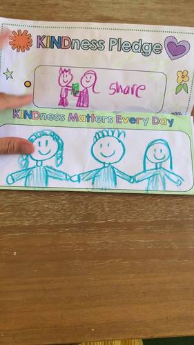 KINDergarten Book Craft: Back to School Kindness Pledge Multiple Grades ...