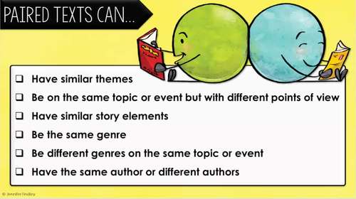 Paired Passages | Comparing Story Elements in the Same Genre w/ Digital