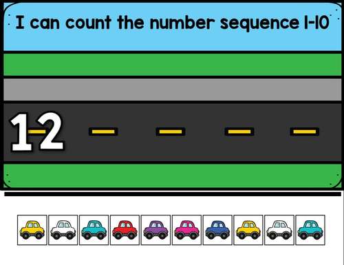 Count & Sequence 1-10 | CARS | DIGITAL Practice | Early Childhood and ...
