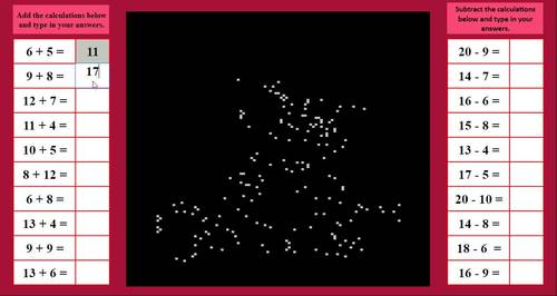 Bundle of 4 Valentine Digital Pixel Art NO PREP -Addition and ...