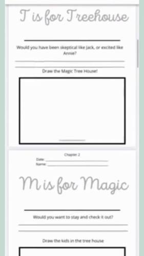 The Magic Tree House: The Knight at Dawn Book Guide by Love at Home Ed