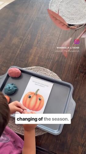 Halloween Playdough Mats | Printable Fine Motor & Color Matching Activity