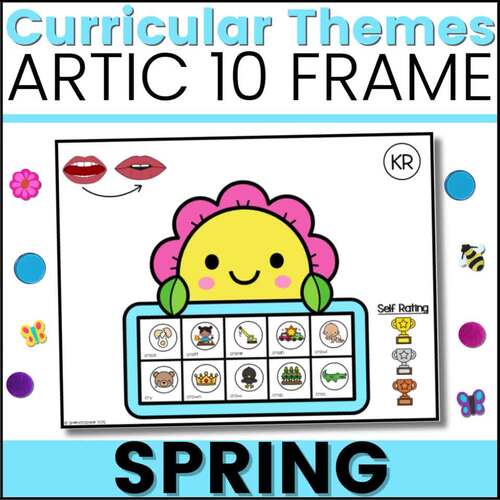 Articulation 10 Frame Practice - SPRING - Speech - Phonology - Activities