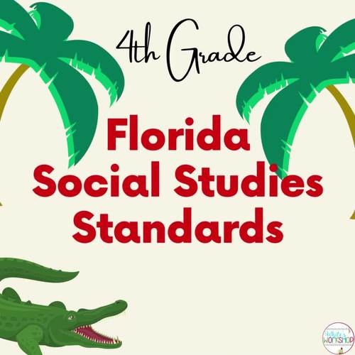 4th Grade Florida Social Studies Posters by White's Workshop | TPT