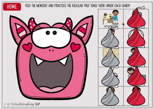 Feed the Love Monster Language & Articulation | Speech Therapy | BOOM ...