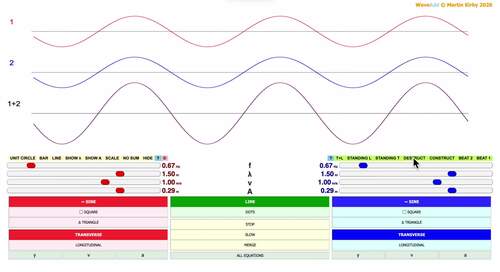 Wave Addition: An HTML5 Simulation... like PhET, but not. | TPT