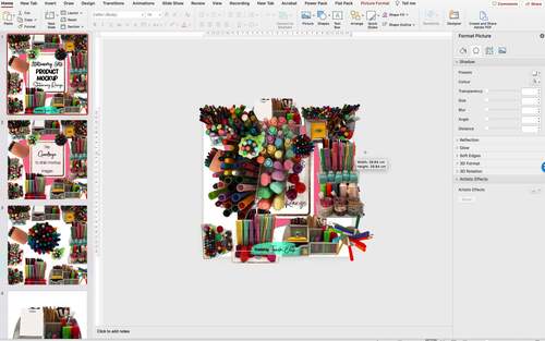 Stationary Sets MOVEABLE MOCKUP png Scene Creator, Stock images by ...