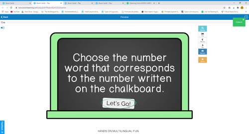 Number Recognition Assessment 0-100 BUNDLE Boom Cards | TPT