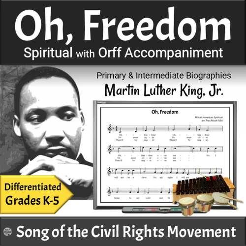 Black History Month Music Lessons Song and Orff Activities - Martin ...
