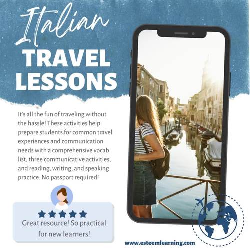 Bundle -SIX Italian Travel Lessons - Train, Taxi, Hotel, Food ...