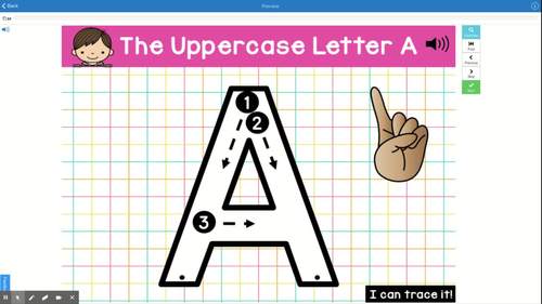 Alphabet BOOM cards™ Digital Activity | Letter Tracing | Trace It!