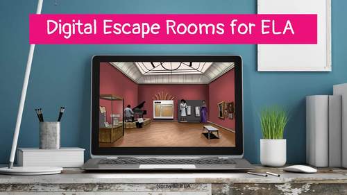 Lord of the Flies Digital Escape Room Review Activity by Nouvelle ELA