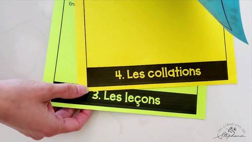 Carnet de la rentrée FRENCH BACK TO SCHOOL BOOKLET | TPT