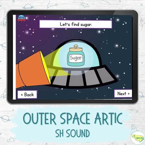 Flashlight Search I Spy Articulation Boom Cards™ SH Sound | TPT