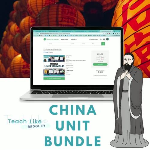 Ancient China Unit Bundle by Teach Like Midgley | TPT