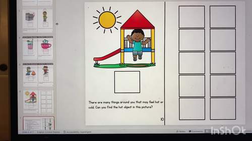 Hot And Cold Worksheets For Special Education by Where I AUT-a Be