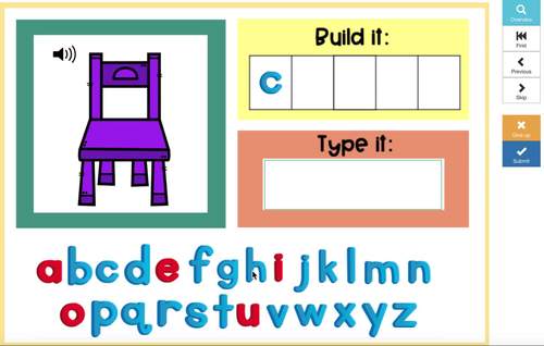 Vowel Team ai Boom Cards Spelling Activity | TPT