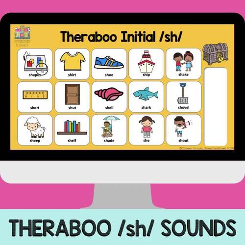 Theraboo SH Sounds: No Print Interactive Cariboo Game for Speech ...