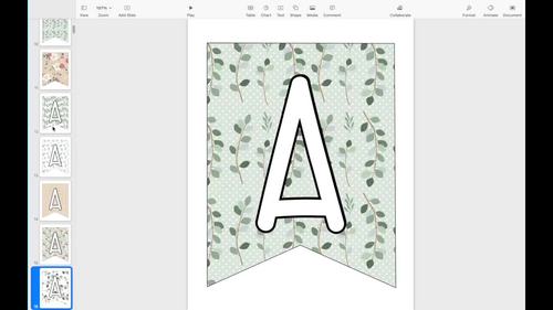 Classroom Decor - Bulletin Board Letters - Boho Calming EUCALYPTUS