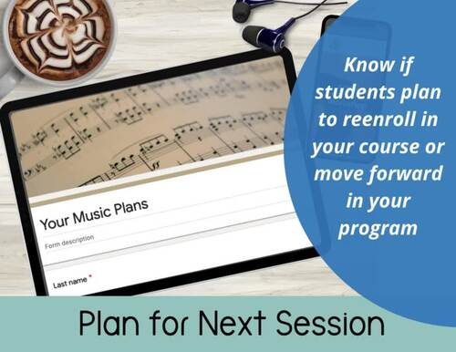 BUNDLE Performing Arts End of Year Digital Surveys 33 EDITABLE forms