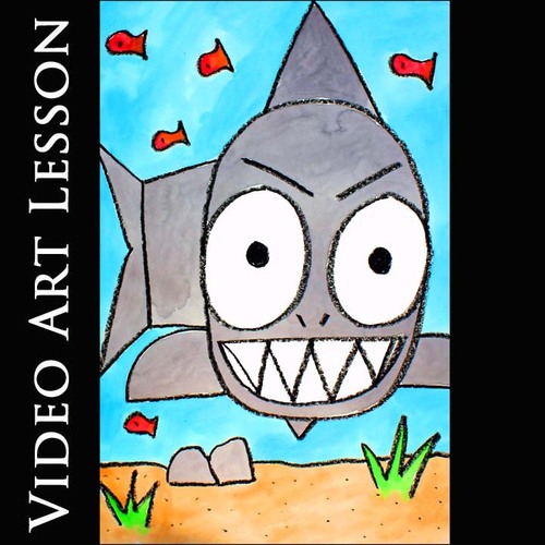 100th DAY OF SCHOOL Activity & Art Project | FUN SHARK Drawing ...