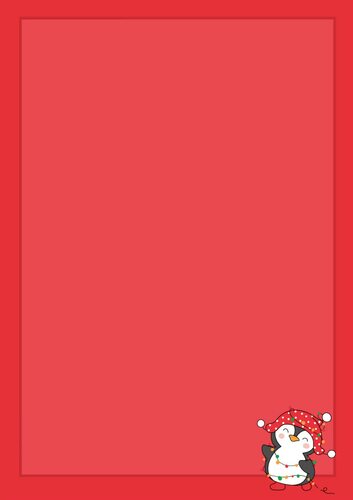 Christmas Gift Tags for Students: Penguins for the Holiday Winter Break