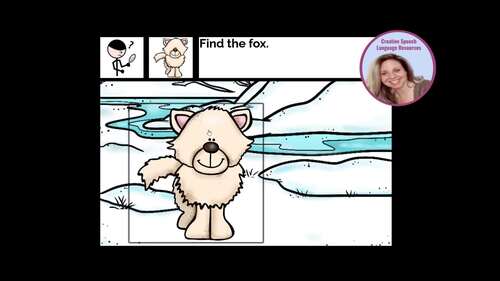 Feed the Arctic Animals Winter AAC Speech and Language Activity | TPT