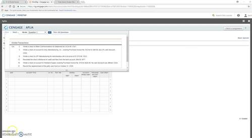 Accounting 11Edition- 9.4 Work Together- Cash Payments Journal | TPT