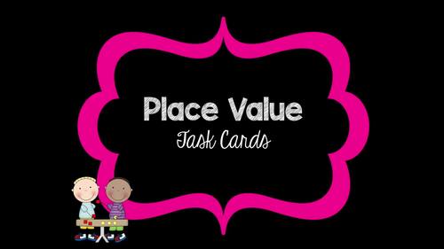 Place Value Task Cards by Miss Mac | TPT
