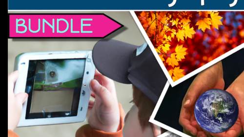 Digital PHOTOGRAPHY for iPADS BUNDLE of Unit 1 & Unit 2 with 24 lesson themes
