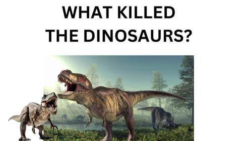 Geology Dinosaur Extinction Fun Lessons Middle School Science | TPT