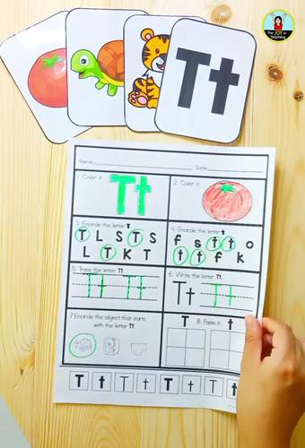 Letter T - Letter of the Week by The Joy in Teaching | TPT