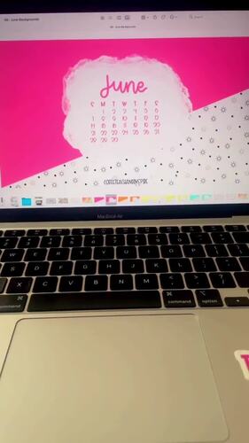 June Desktop Wallpaper & Backgrounds for Summer | Bright Rainbow