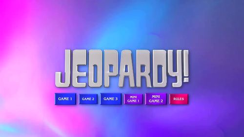 Jeopardy PowerPoint Quiz Template by Little Pumpkin Teaching Resources