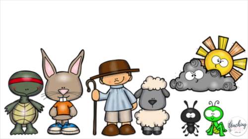 1st Grade Listening Center Bundle – Aesop’s Fables Comprehension Activities