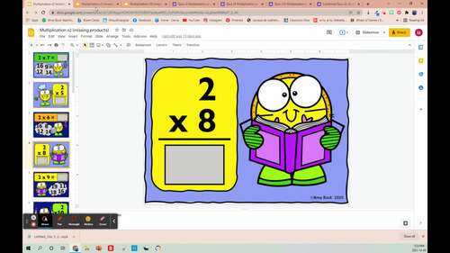 BUNDLE: Google Slides™ Multiplication x2, x5, x10 +4 Quizzes by ...