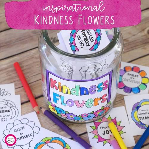 Garden of Kindness - Kindness Activity- Kindness Flowers - Kindness Project