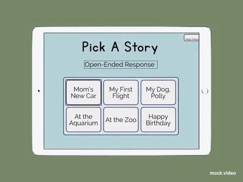 Auditory Comprehension -WH Questions: Includes 6 Stories! | TPT