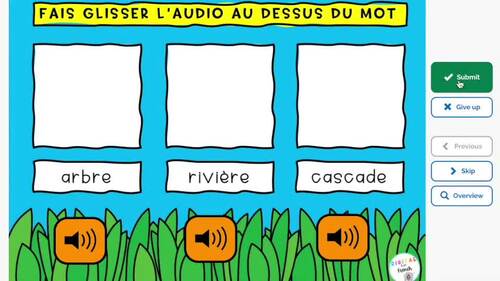 French Earth Day BOOM CARDS | Jour de la Terre SET 2 by Digital For French
