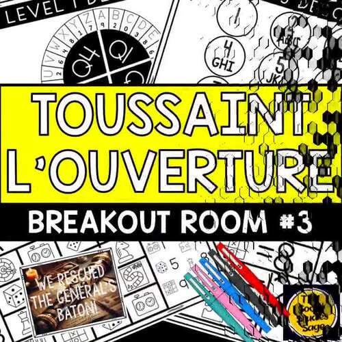Toussaint Louverture Haitian Revolution Reading Comprehension Breakout Room