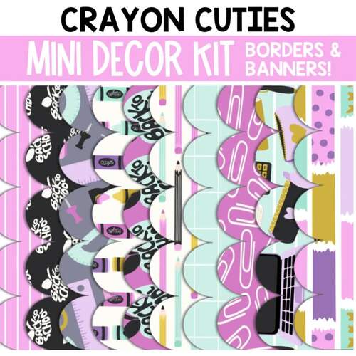 Back to School Mini Decor Kit / Back to School Bulletin Board Decor