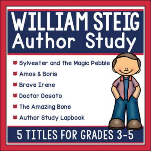 William Steig Author Study Bundle in Digital and PDF | TPT
