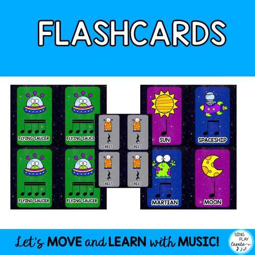 Rhythm Flash Cards, Posters: {Sixteenth Notes} Activities & Games ...