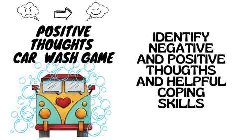 SEL Game & Activity Using Cars - Positive Self Talk - Growth Mindset